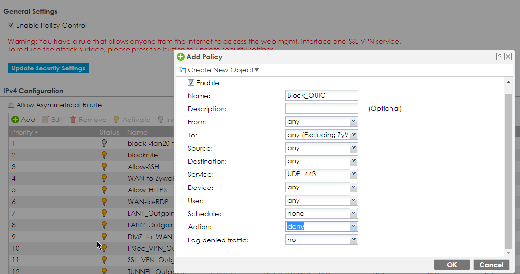 Firewall [USG/USGFLEX/VPN/ATP] - Configure Web / DNS Content Filter ...