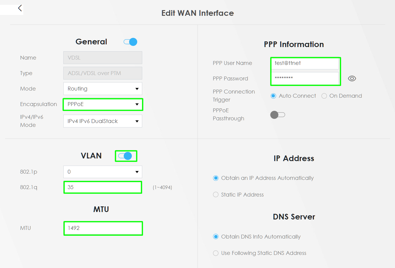 VMG 3625-T50B - Yazılım Güncelleme – Zyxel Support Campus EMEA