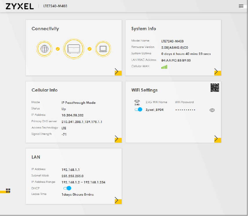 Zyxel LTE/4G devices [WAH/4G/LTE] - Troubleshooting and fixing of basic ...