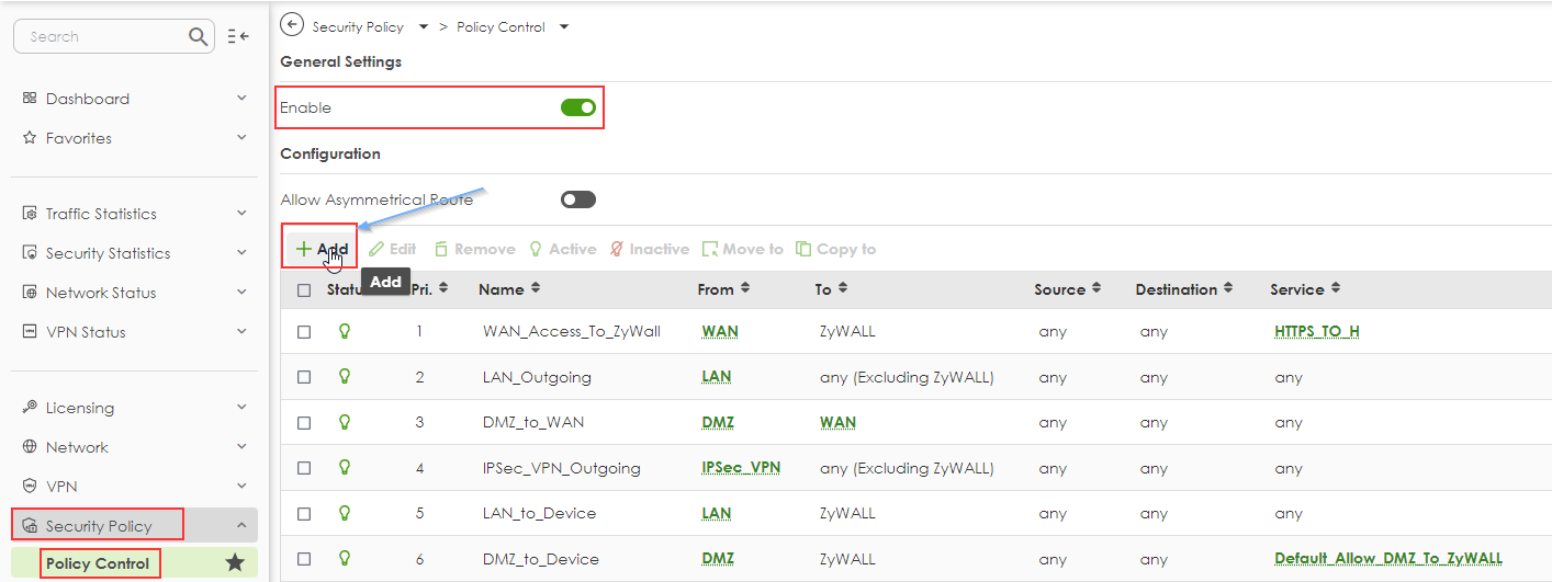 Zyxel Virtual Server Port Forwarding [nat] How To Configure Virtual Server Port Forwarding