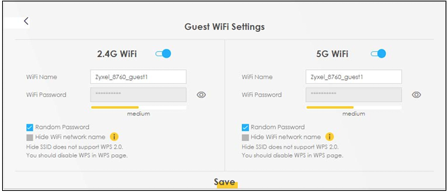Zyxel NBG Series [Wireless] - How to change SSID and WiFi settings ...