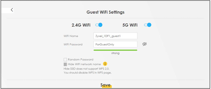 Zyxel NBG Serie [Wireless] - Wie ändere ich SSID und WiFi-Einstellungen / WIFI Passwort – Zyxel ...