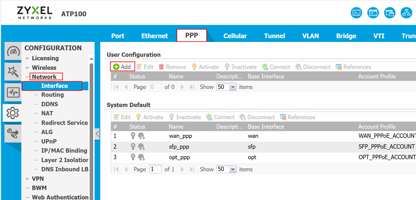 Zyxel Firewall [Orange] - USG & Zywall - Het Orange glasvezel WAN ...