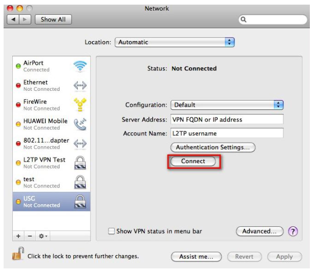 VPN - Configure L2TP over IPSec for Windows, MacOS X & iPhone iOS ...