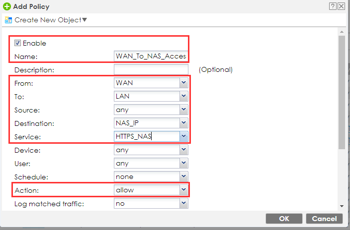 Zyxel Firewall Port Forwarding [NAT] - Configure Virtual Server (Port ...