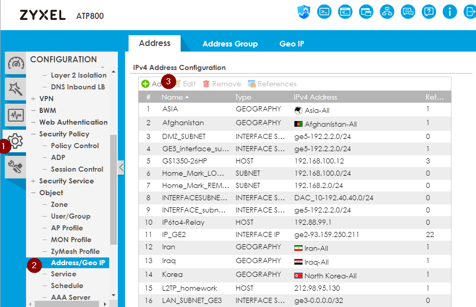 How to use the Geo-IP feature – Zyxel Support Campus EMEA