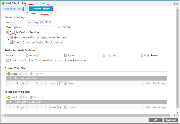 Firewall [USG/USGFLEX/VPN/ATP] - Configure Web / DNS Content Filter ...