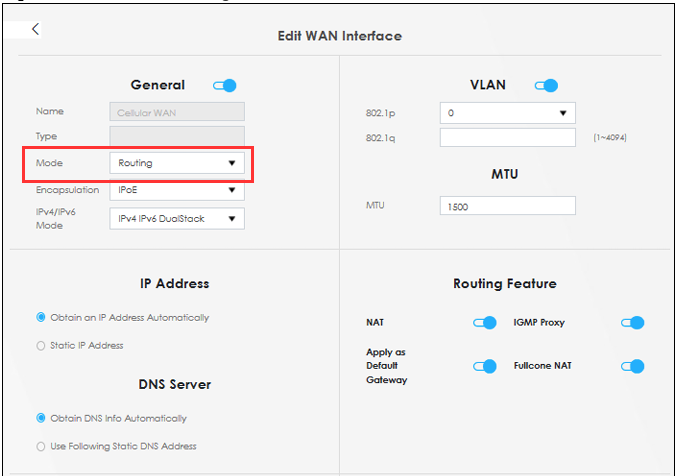 Enrutador Zyxel LTE [Modo Puente] - Configura el modo puente en ...