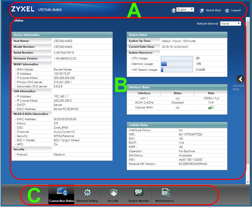 Zyxel LTE7240-M403 [LTE router]- Review and Setup Guide – Zyxel Support ...