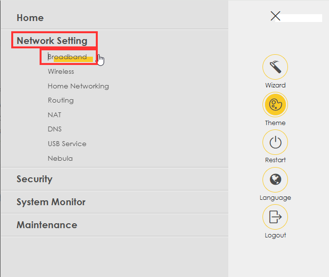 Zyxel FWA Series Router [APN och roaming] - Konfigurera APN manuellt ...