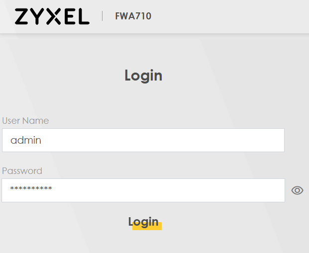Router 5G Zyxel FWA710 Nebula [Serie FWA] - Configurazione iniziale e accesso all'interfaccia ...