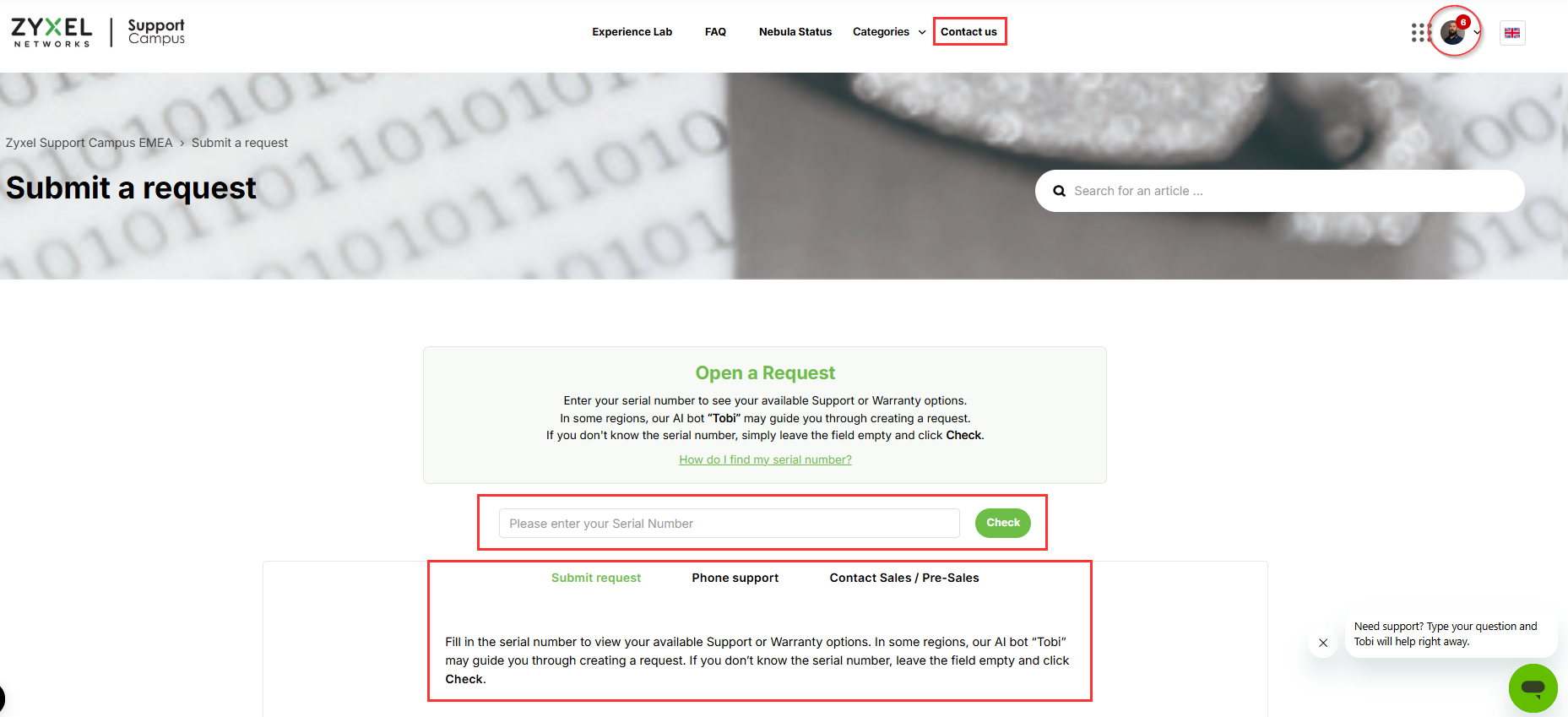 Zyxel Support Portal - Comment contacter le support technique – Zyxel Support Campus EMEA