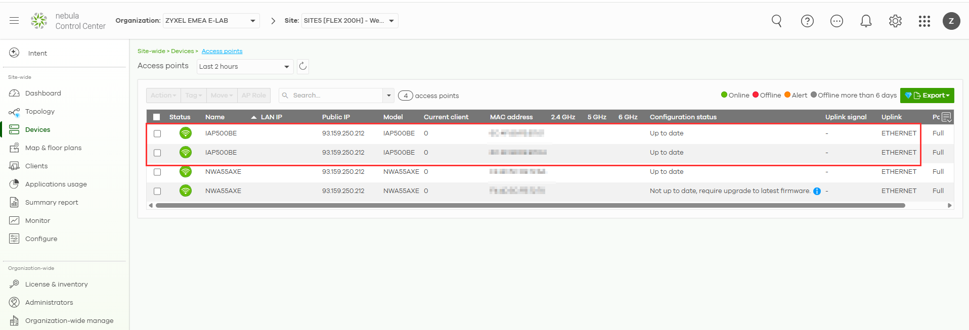 Zyxel IAP500BE – Erstkonfiguration und Nebula Onboarding – Zyxel ...