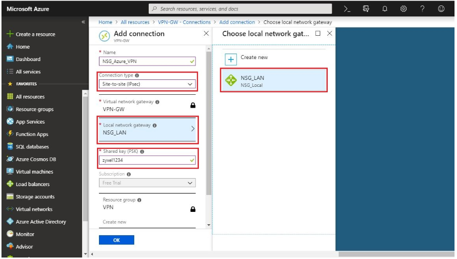 Nebula VPN - Configure Site-to-Site VPN from Nebula [NSG] to Azure ...