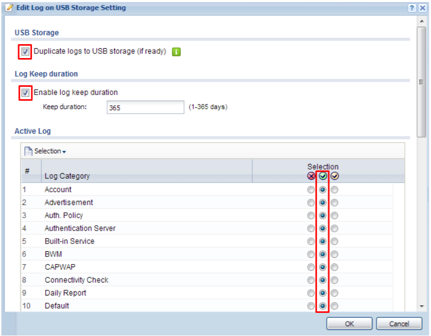 Firewall - Store system logs on an USB stick – Zyxel Support Campus EMEA