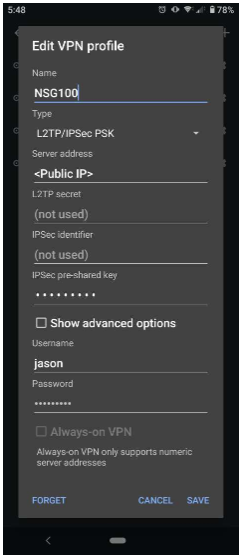 VPN - Configure L2TP Client Configuration using Android, iOS, Windows & Linux Ubuntu – Zyxel ...