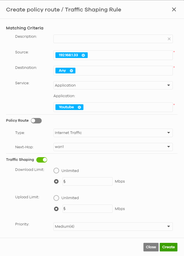 Nebula [USGFLEX/ATP/VPN] - Routing and Traffic Shaping configuration ...