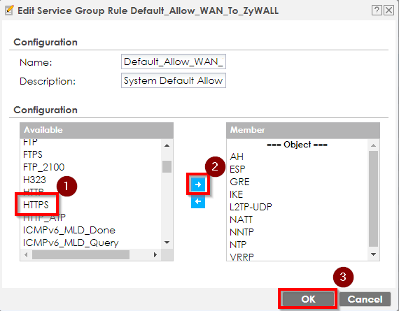 USG / USG FLEX / ATP / VPN - How to allow HTTPS Web GUI Access from WAN ...