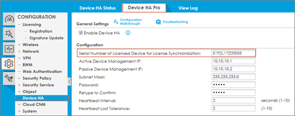 Firewall High Availability [HA Pro] - Device HA Pro redeploy – Zyxel Support Campus EMEA
