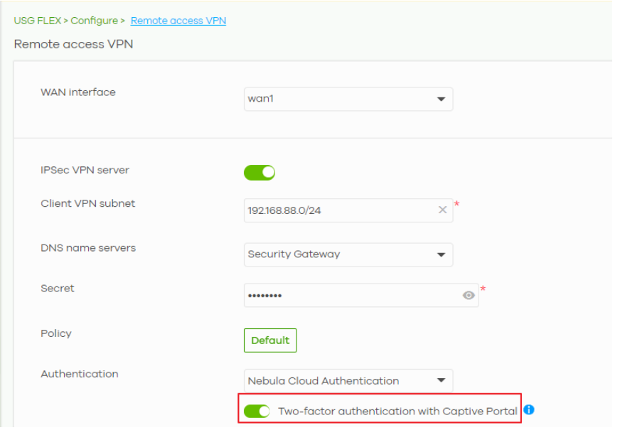 Nebula VPN - Configure 2FA-Authentication with Google Authenticator ...