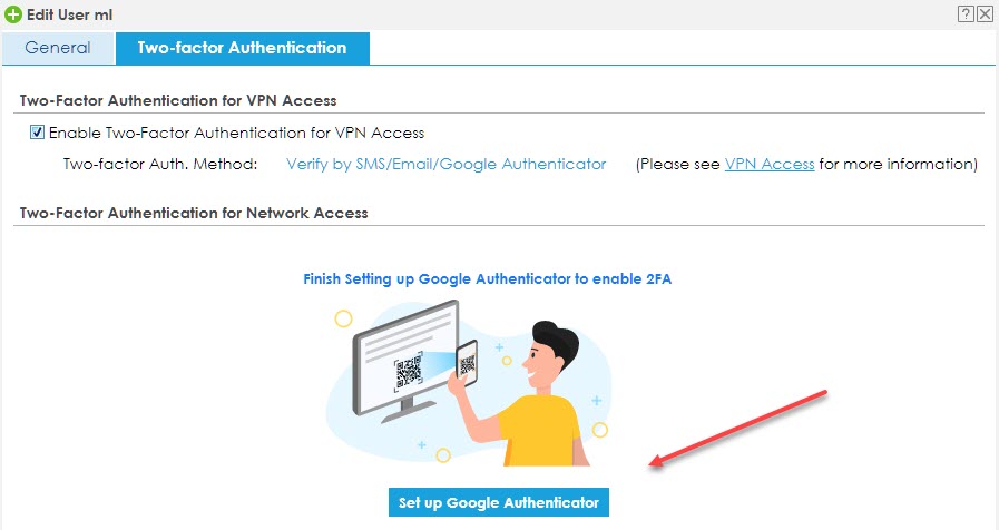 Firewall - Configure 2FA via Google Authenticator for VPN [Stand-Alone ...