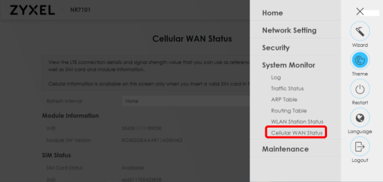 NR7101 - Configure Dual SIM Function – Zyxel Support Campus EMEA