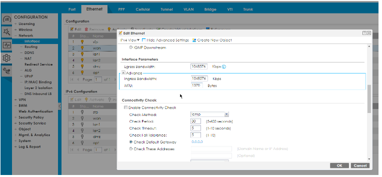 Firewall - Increasing Throughput / Speed Boost for WAN and VPN – Zyxel ...